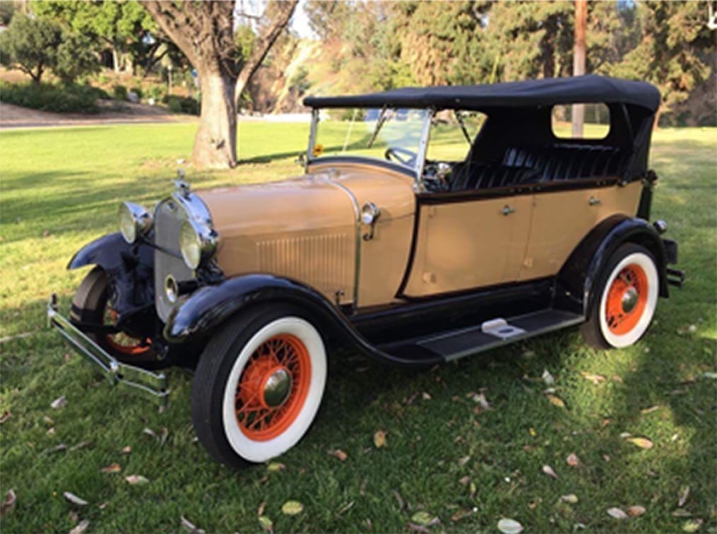 1931 Ford Model A (Touring) - Garvins Garage - Picture Cars for Rent ...